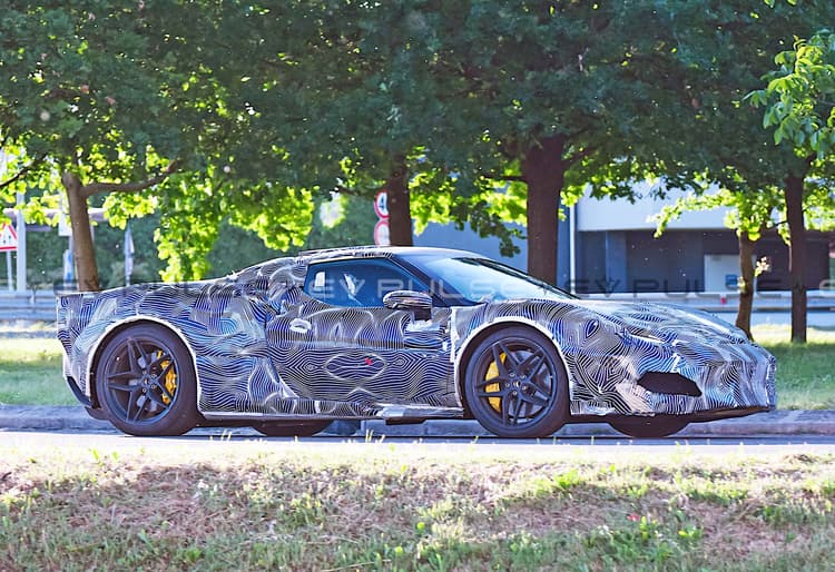 Ferrari F171 hybrid prototype spied going for a cruise - EV Pulse